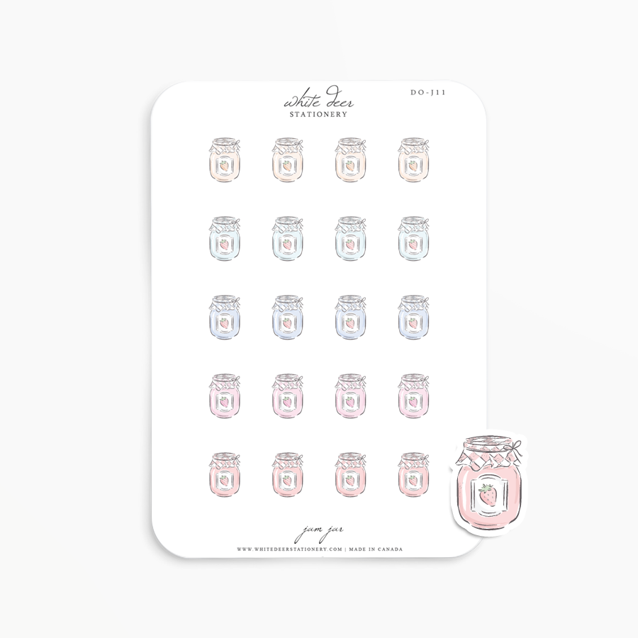 Jam Jar Doodles – White Deer Stationery