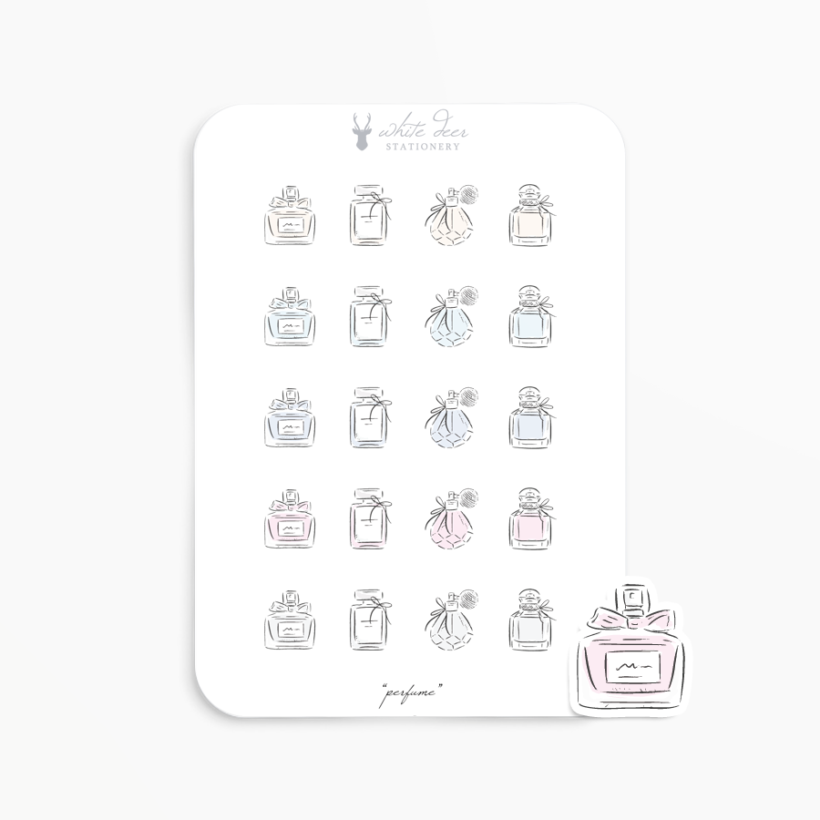 Planner Stickers | Perfume Doodles – White Deer Stationery